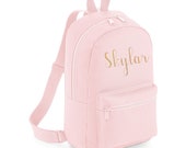 Personalised Name Backpack for Kids Custom Name Back Pack for - Etsy UK