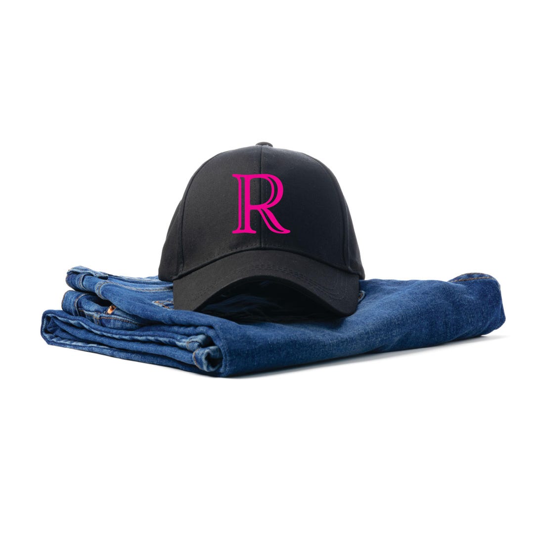 Adults and Kids Alphabet Letter Baseball Cap - Etsy