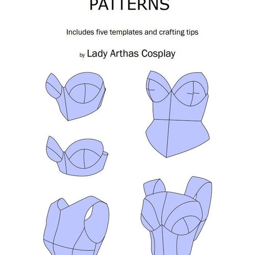 Basic Full Body Armor Patterns: Fantasy Medieval EVA Foam - Etsy