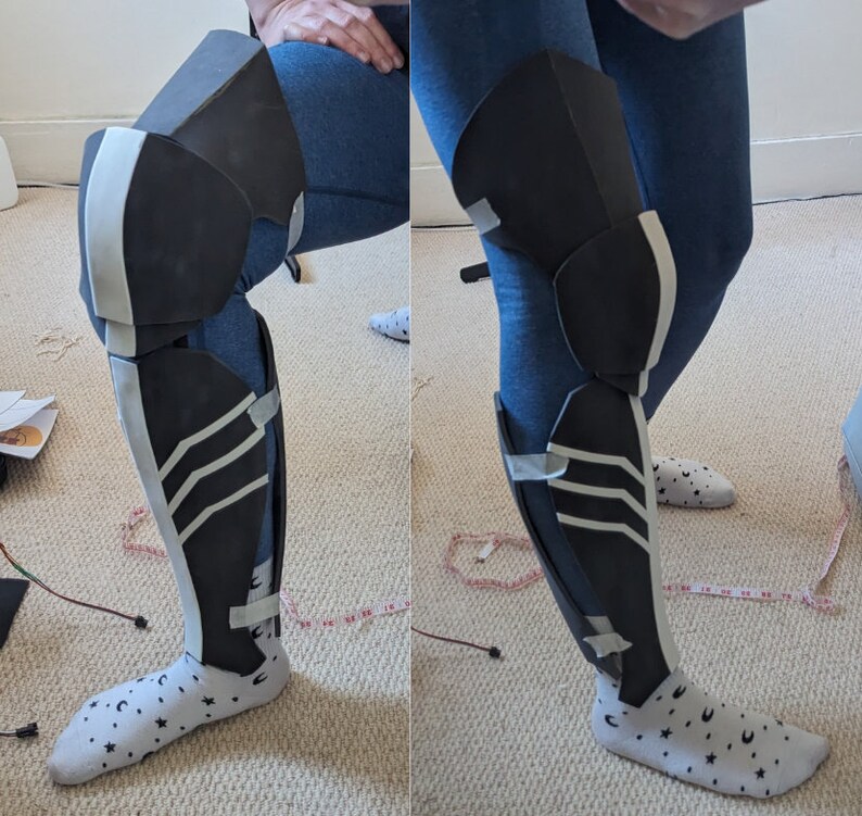 Wonder Woman Foam Armour Pattern Tiara, Armband, Legs, Bracers and ...