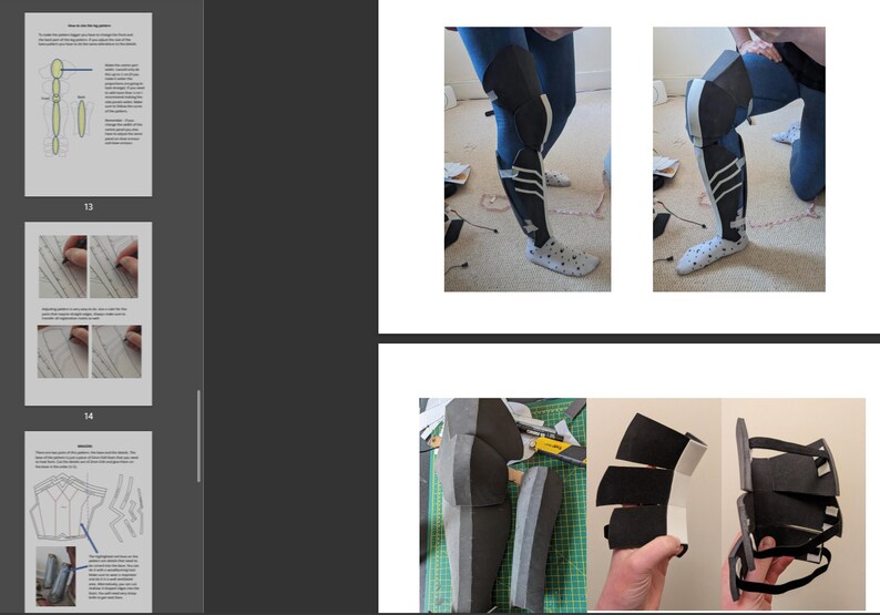 Wonder Woman Foam Armour Pattern Tiara, Armband, Legs, Bracers and ...