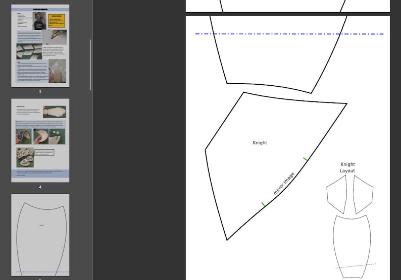 Foam Leg Armour Patterns - Etsy Australia