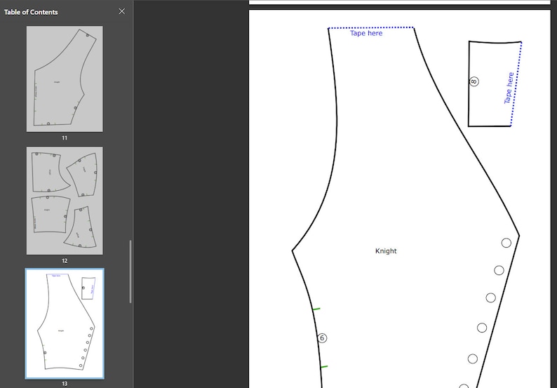 Foam Breastplate Patterns - Etsy
