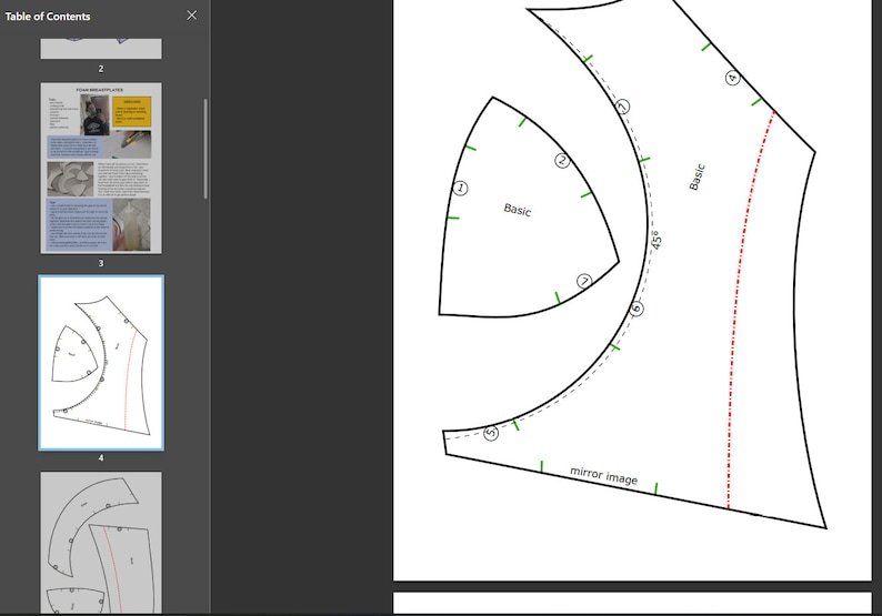 Foam Breastplate Patterns - Etsy
