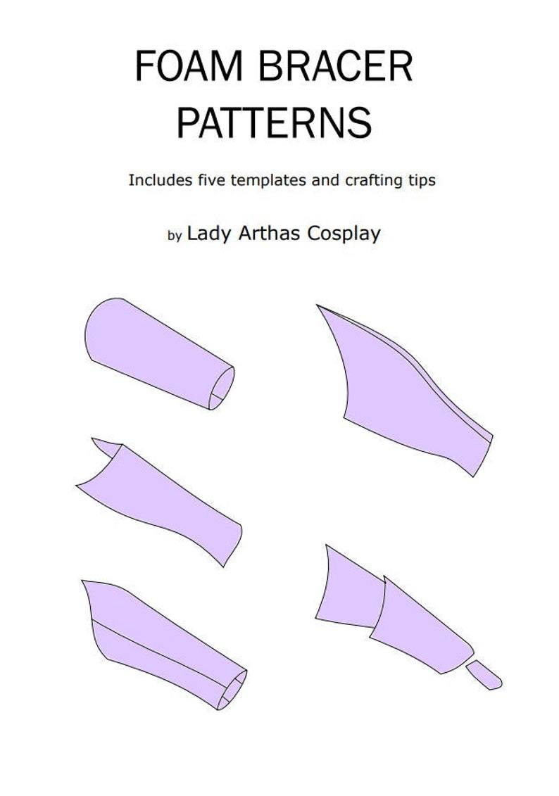 Foam Bracer Patterns - Etsy