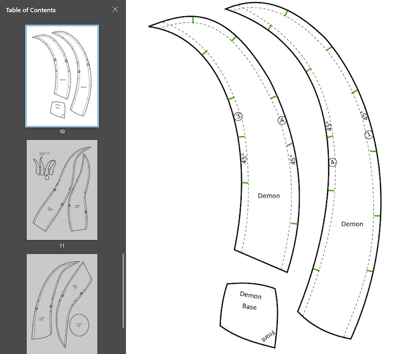 Foam Horn Patterns - Etsy
