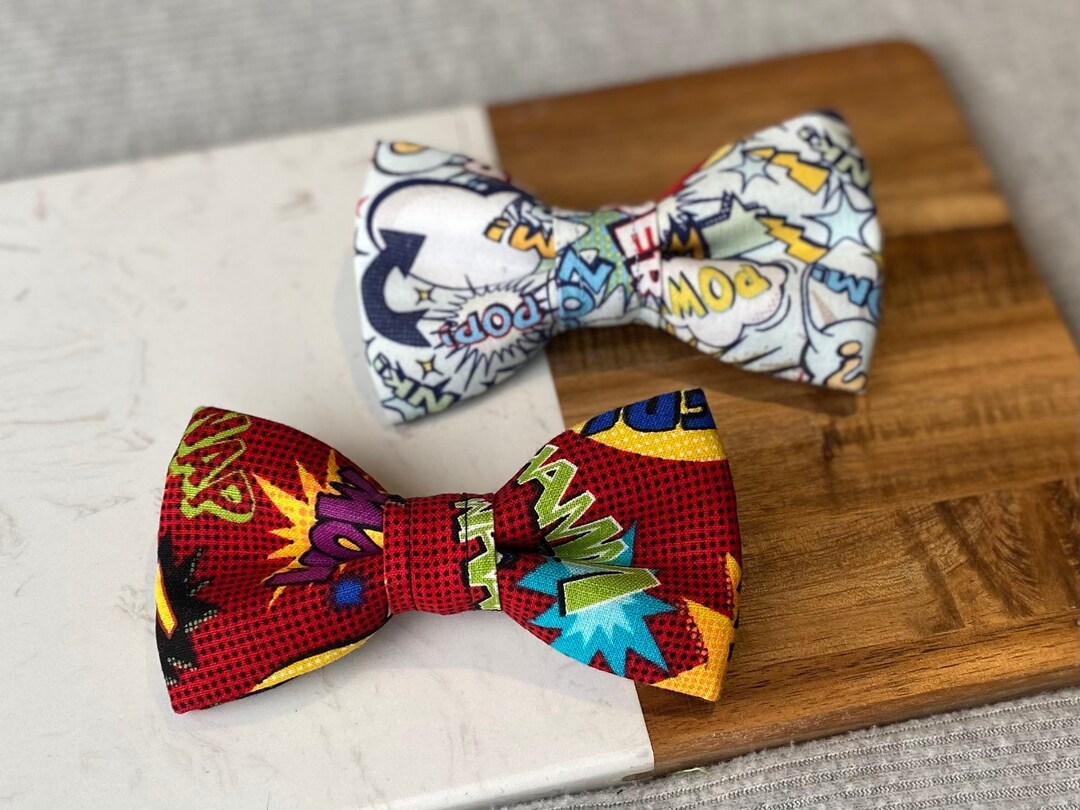 Comic Strip Bow Ties - Etsy