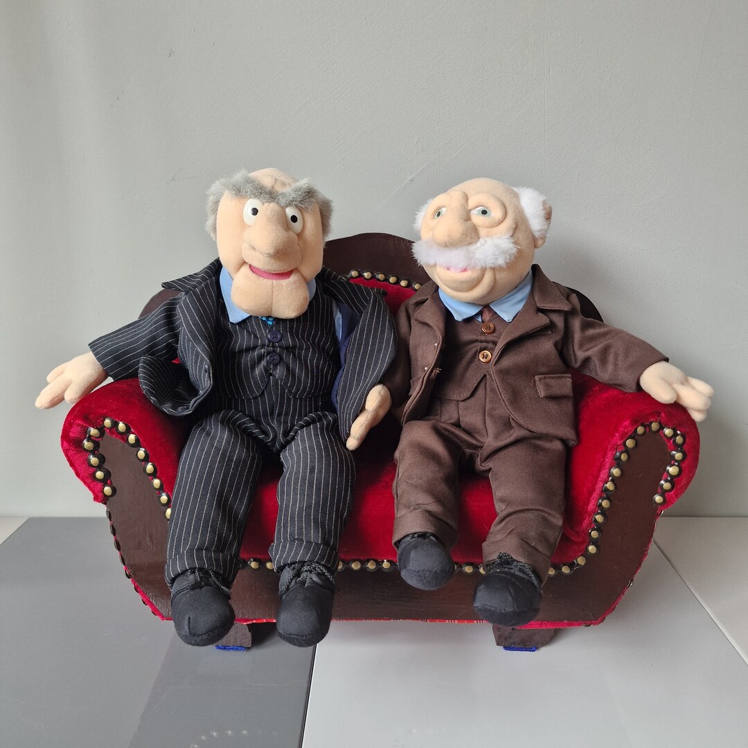 Waldorf and Statler on a Velvet Couch, Muppets, Grumpy Old Men, High ...