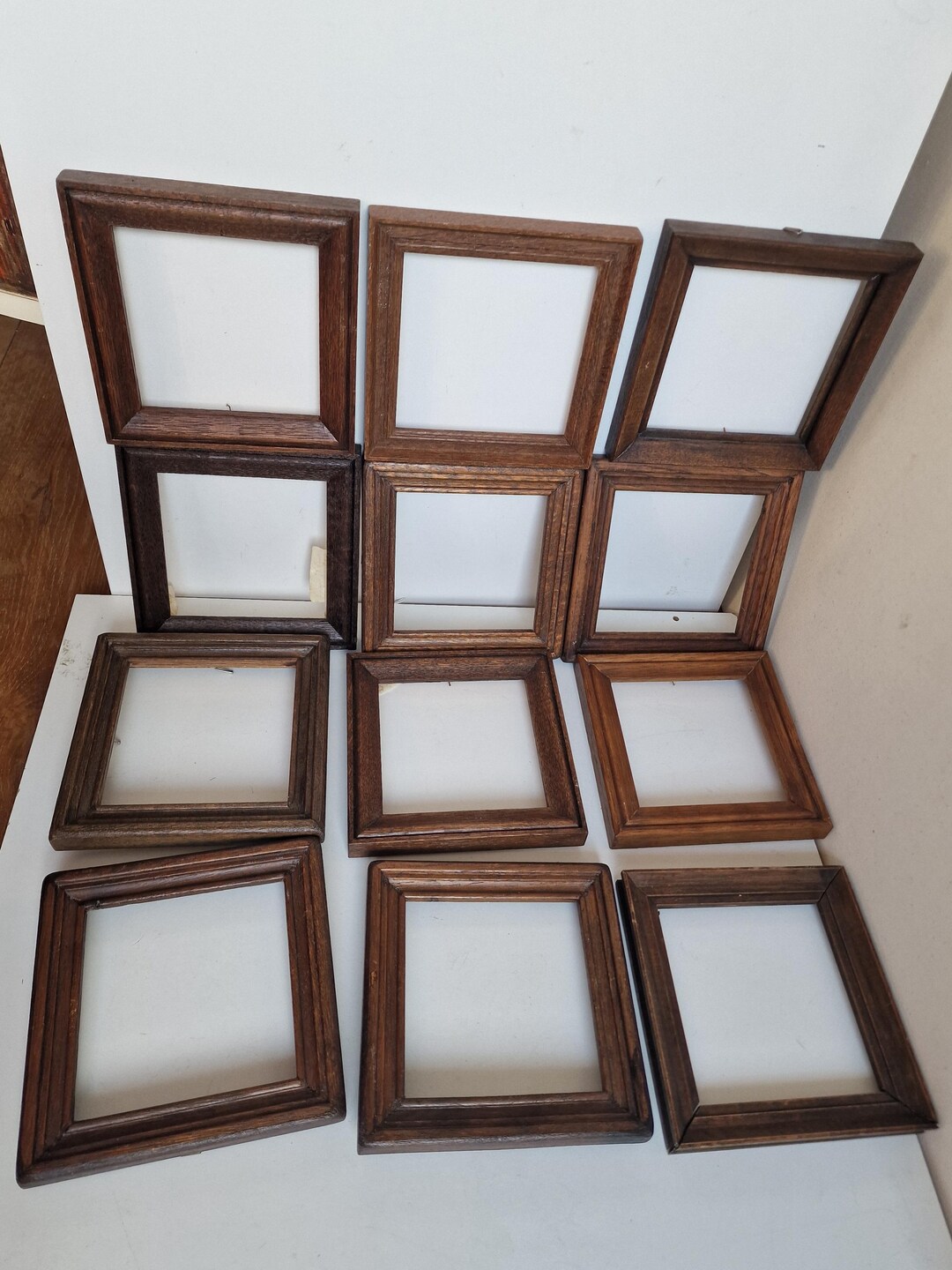 10 X Frame for Dutch Delft Tiles Antique Oak Frames for 13 X 13 Cm ...