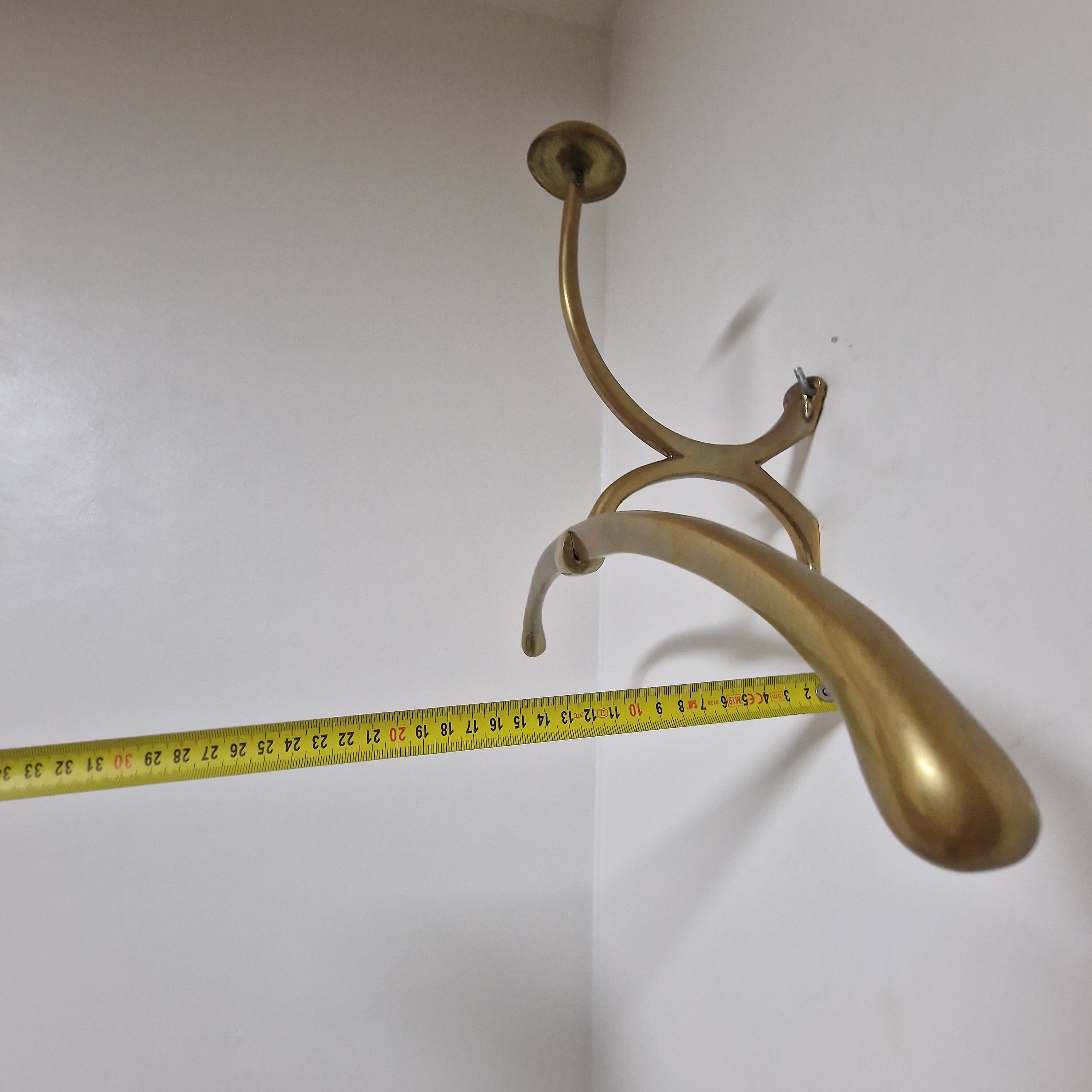 Solid Brass Ocean Liner Coat Hat Rack Wall Mounted Valet Stand - Etsy