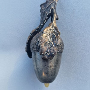 Early Antique Silver Art Nouveau Period Butler Bell With Push Button ...