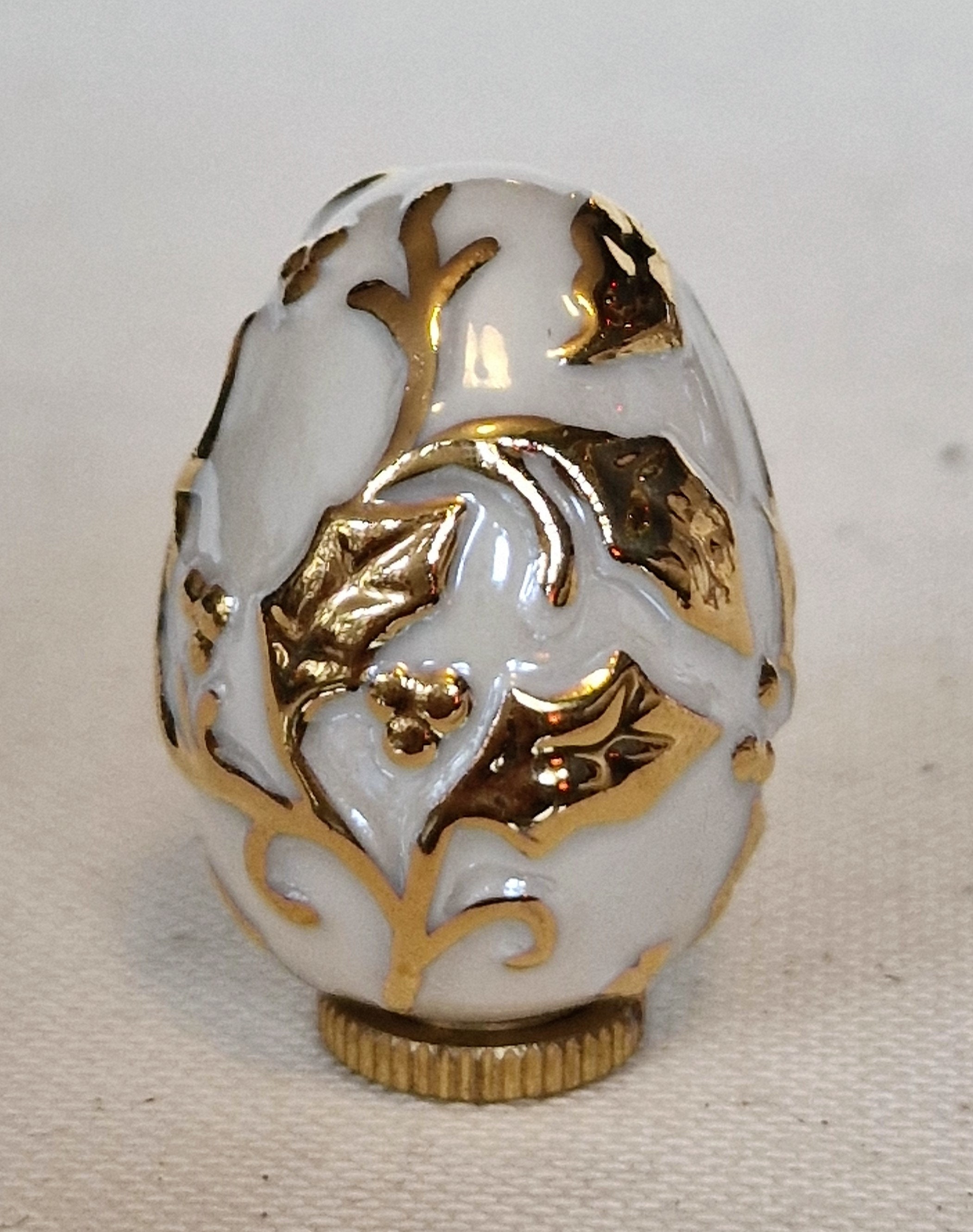 Fabergé Winter Egg Basket 9 Fabergé Eggs in Goldgided Basket - Etsy