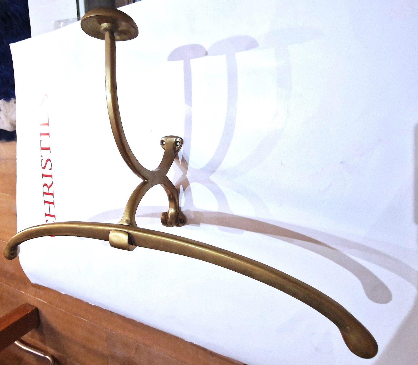 Solid Brass Ocean Liner Coat Hat Rack Wall Mounted Valet Stand - Etsy