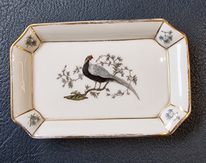 Rosenthal. Art Nouveau. Porcelain Plate. Bird of Paradise. 1911 - 1922 ...