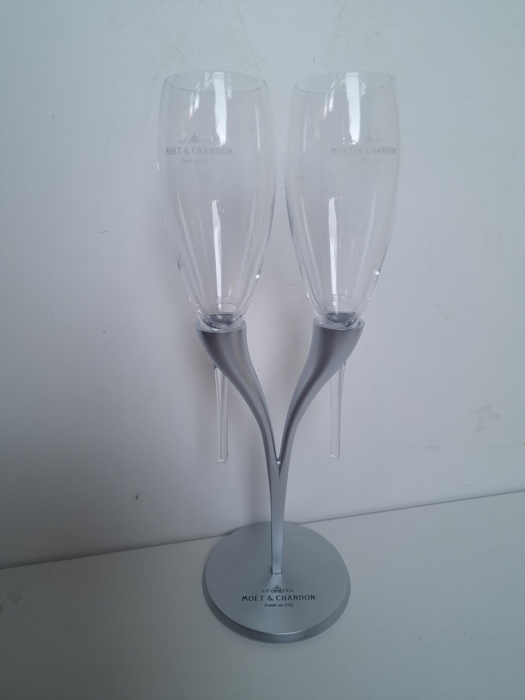 Philippe Di Meo Moët & Chandon Champagne Flutes With Holder - Etsy