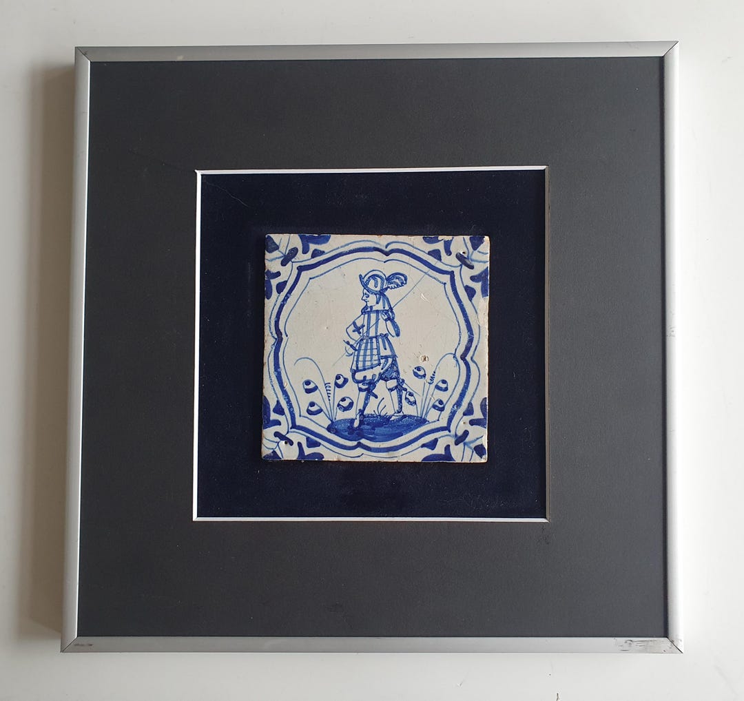 Frame With Dutch Delft Tile , Lijsten Frames for 13 X 13 Cm Tiles. - Etsy