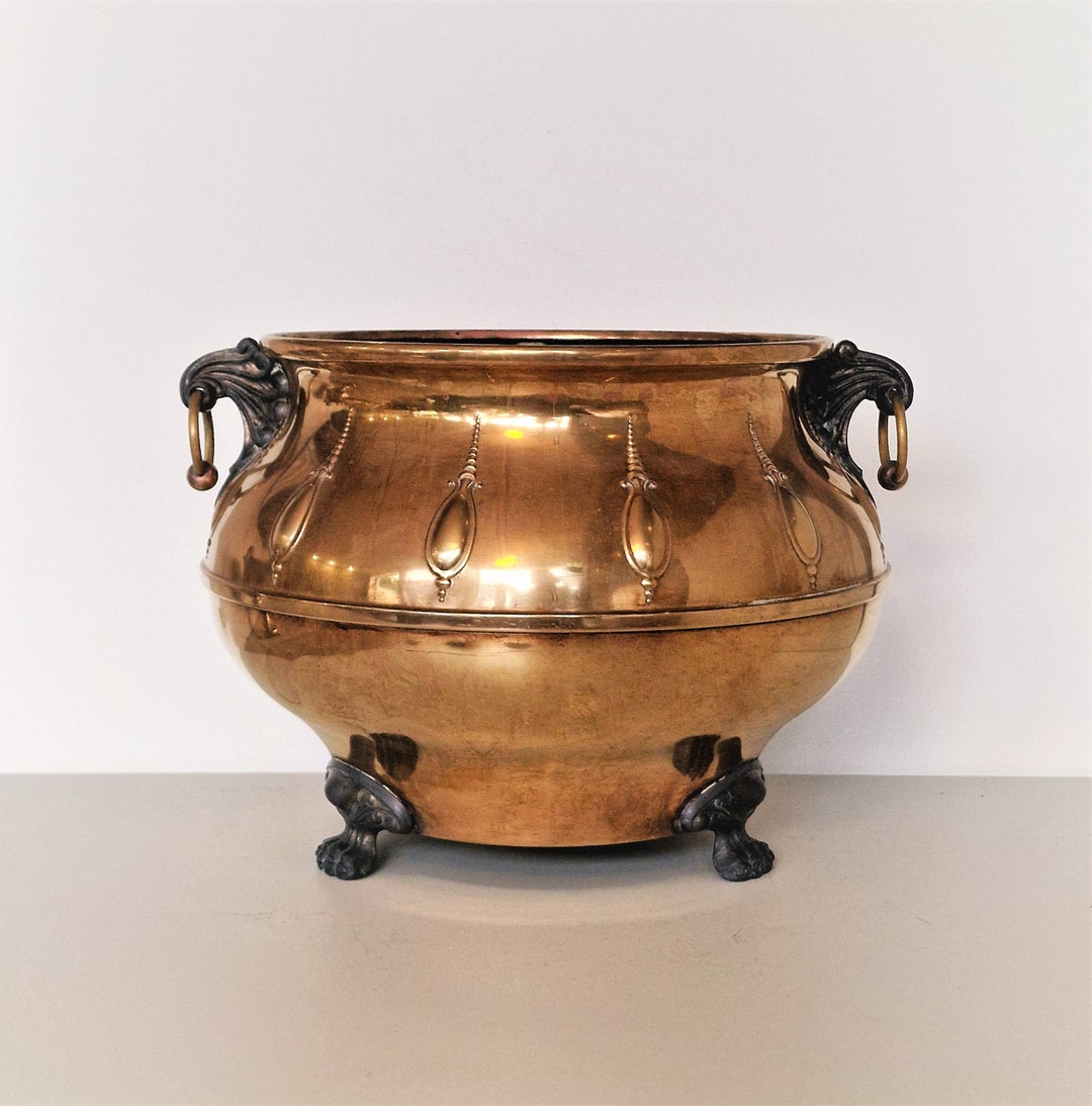 Art Nouveau Pot, Champagne Koeler Annex Cachepot With Stunning ...