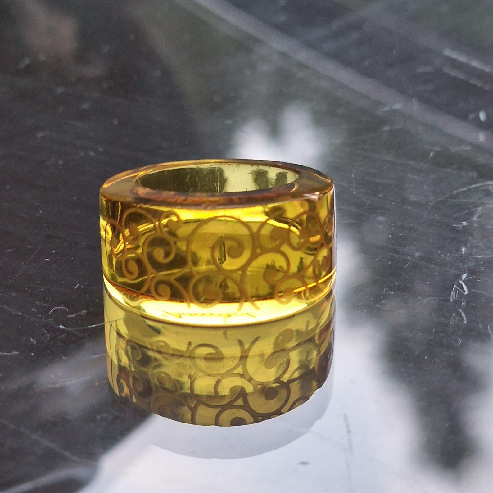 Baccarat France Crystal Gustav Klimt Hommage, Kristallen Ring Designer ...