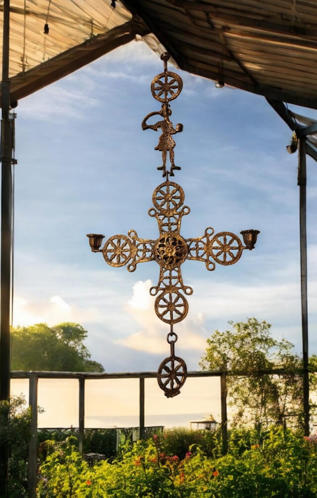 Large Antique Huguenots Cross Hugenoten 20th Century Protestant Church ...