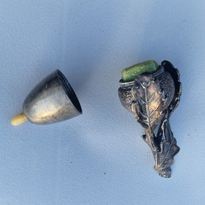 Early Antique Silver Art Nouveau Period Butler Bell With Push Button ...