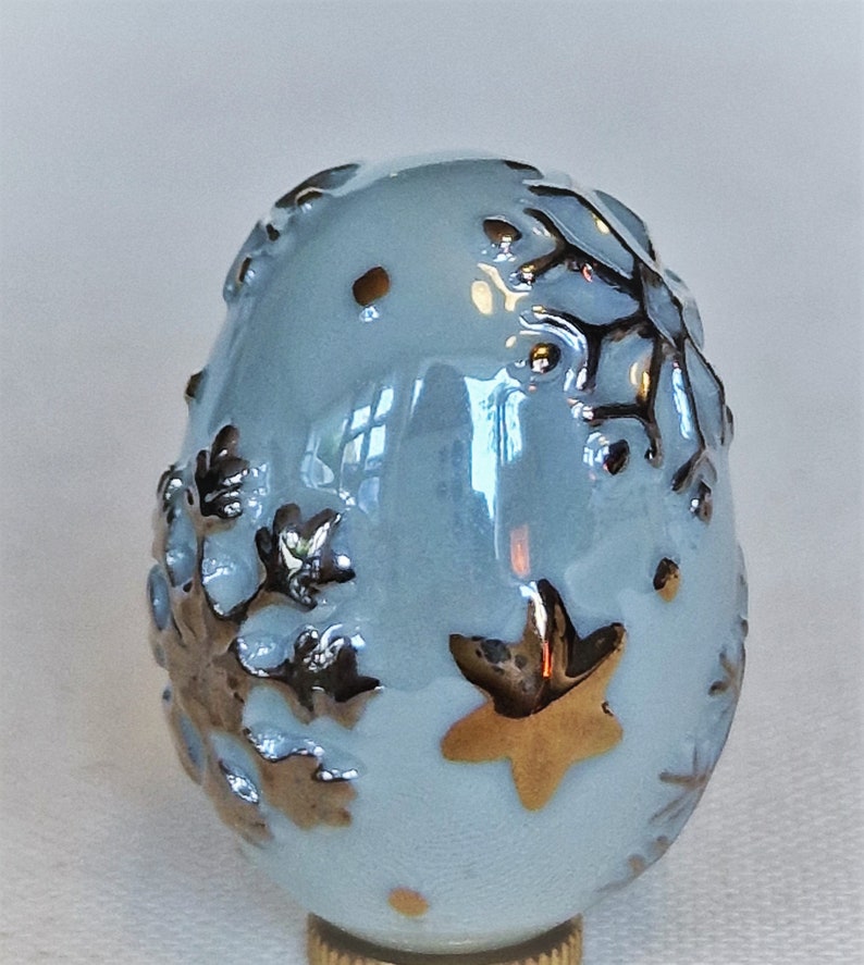 Fabergé Winter Egg Basket 9 Fabergé Eggs in Goldgided Basket - Etsy