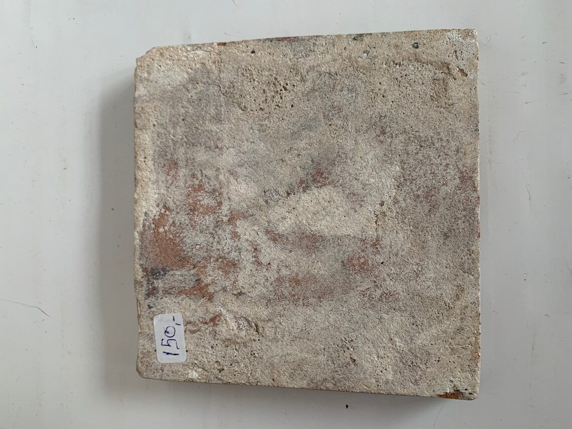 Antique Dutch Tile Representation of a Bull With a Meander | Etsy