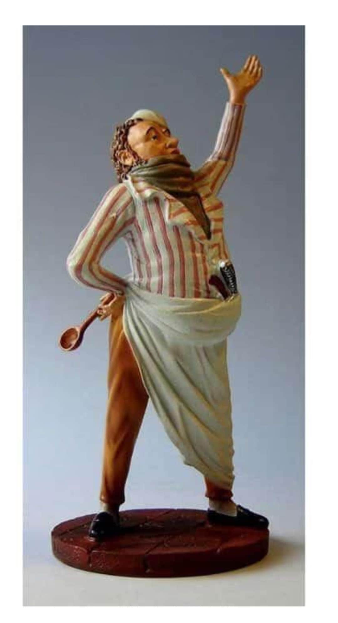 Honoré Daumier – Chef Cook - De Kok, Mouseion Museum Figure, Polystone ...