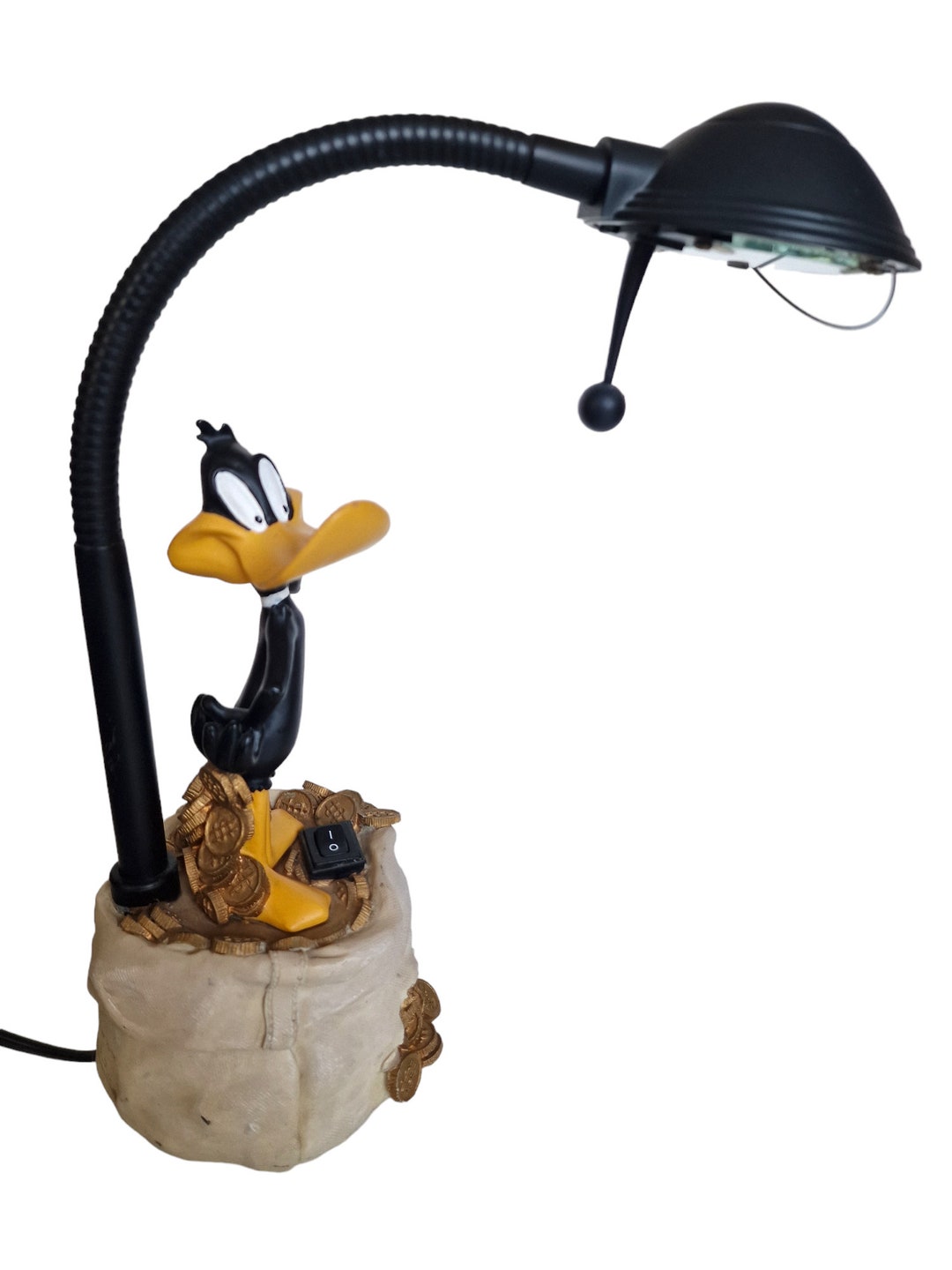 Vintage Daffy Duck Looney Tunes Warner Bros Bross Retro Money Dollar ...