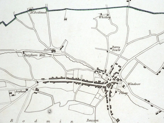 Bodmin England Map