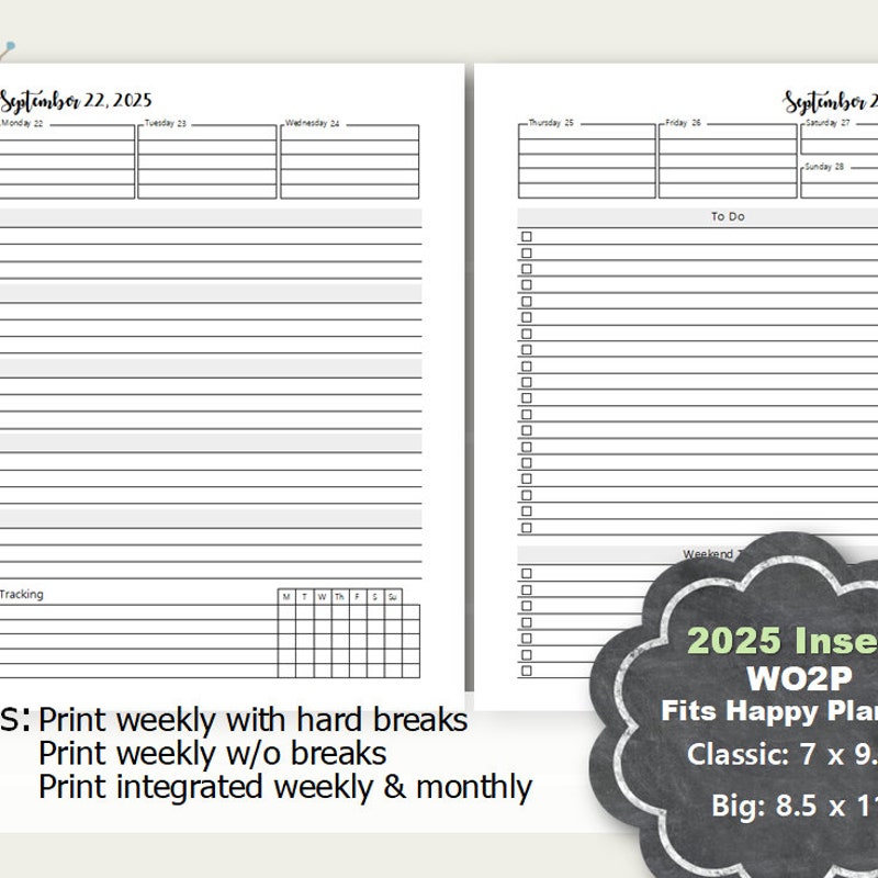 Planner Printables - Etsy
