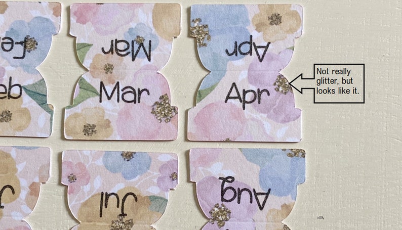 Monthly Planner Tabs Adhesive Planner Tabs Tabs for - Etsy