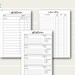 Happy Planner Mini Inserts, Checklist Inserts, Tracker Inserts, Happy ...
