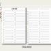 Happy Planner Mini Inserts, Checklist Inserts, Tracker Inserts, Happy ...