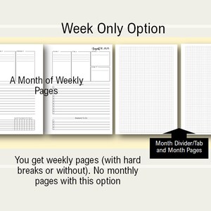 PRINTED 2025 Fits Happy Planner Big, Weekly Insert, Happy Planner ...