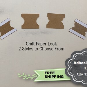 Craft Paper Planner Tabs Adhesive Planner Tabs Tabs for - Etsy