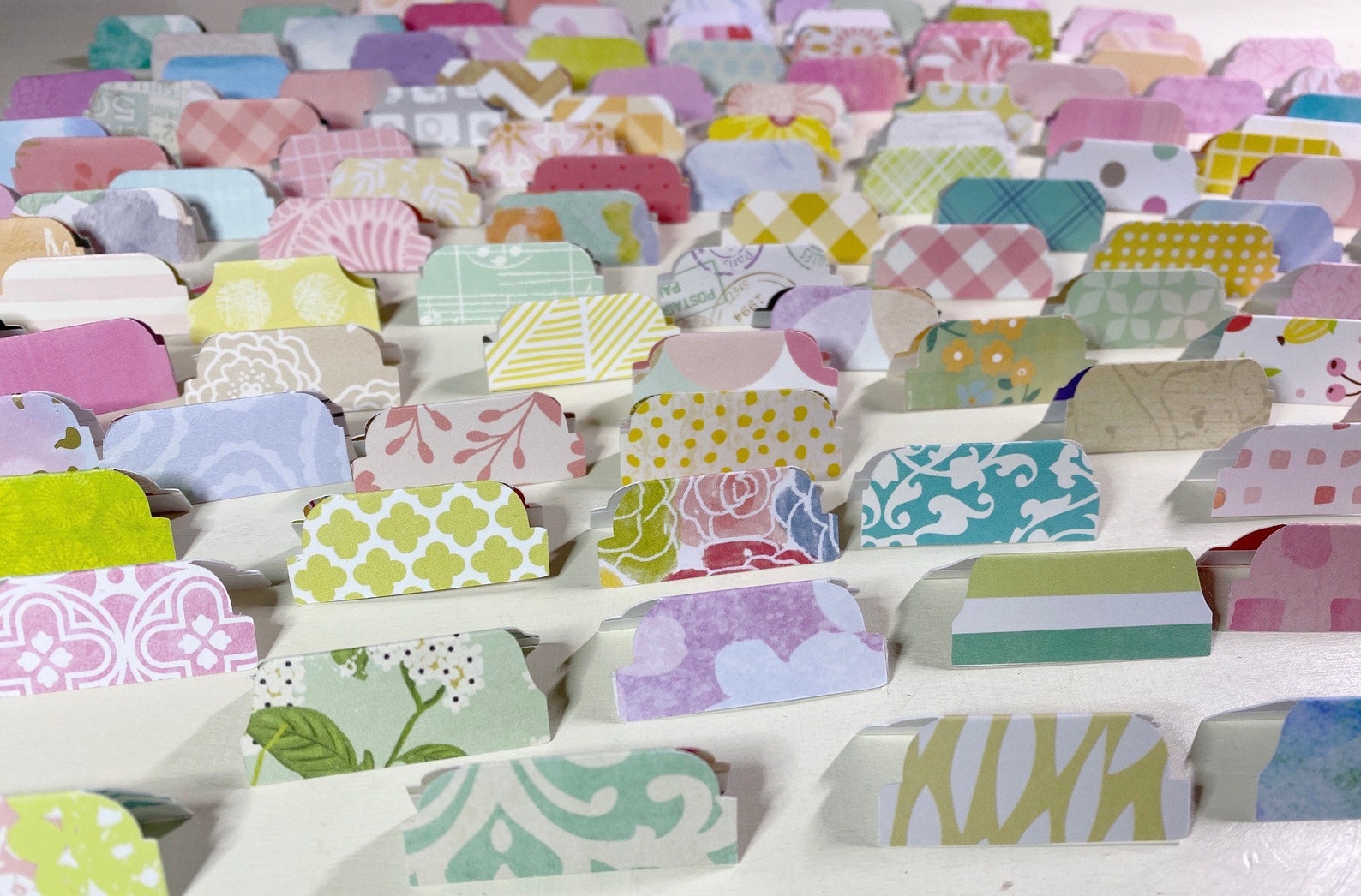 Planner Tabs Adhesive Planner Tabs Tabs for Planners - Etsy