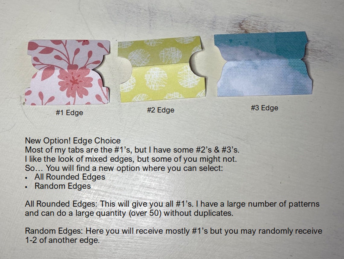 Planner Tabs Adhesive Planner Tabs Tabs for Planners - Etsy