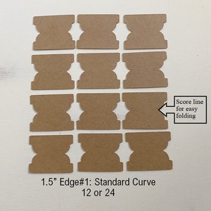 Craft Paper Planner Tabs Adhesive Planner Tabs Tabs for - Etsy