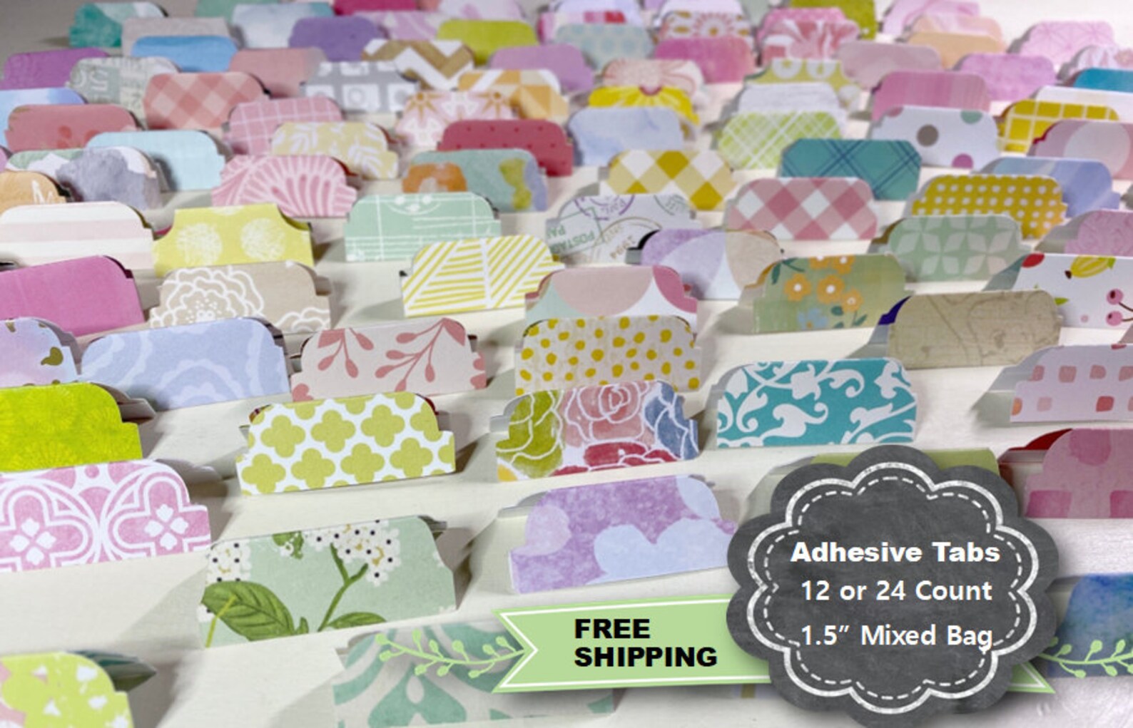 Planner Tabs Adhesive Planner Tabs Tabs for Planners - Etsy