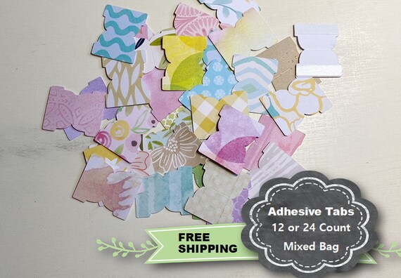 Planner Tabs Adhesive Planner Tabs Tabs for Planners | Etsy