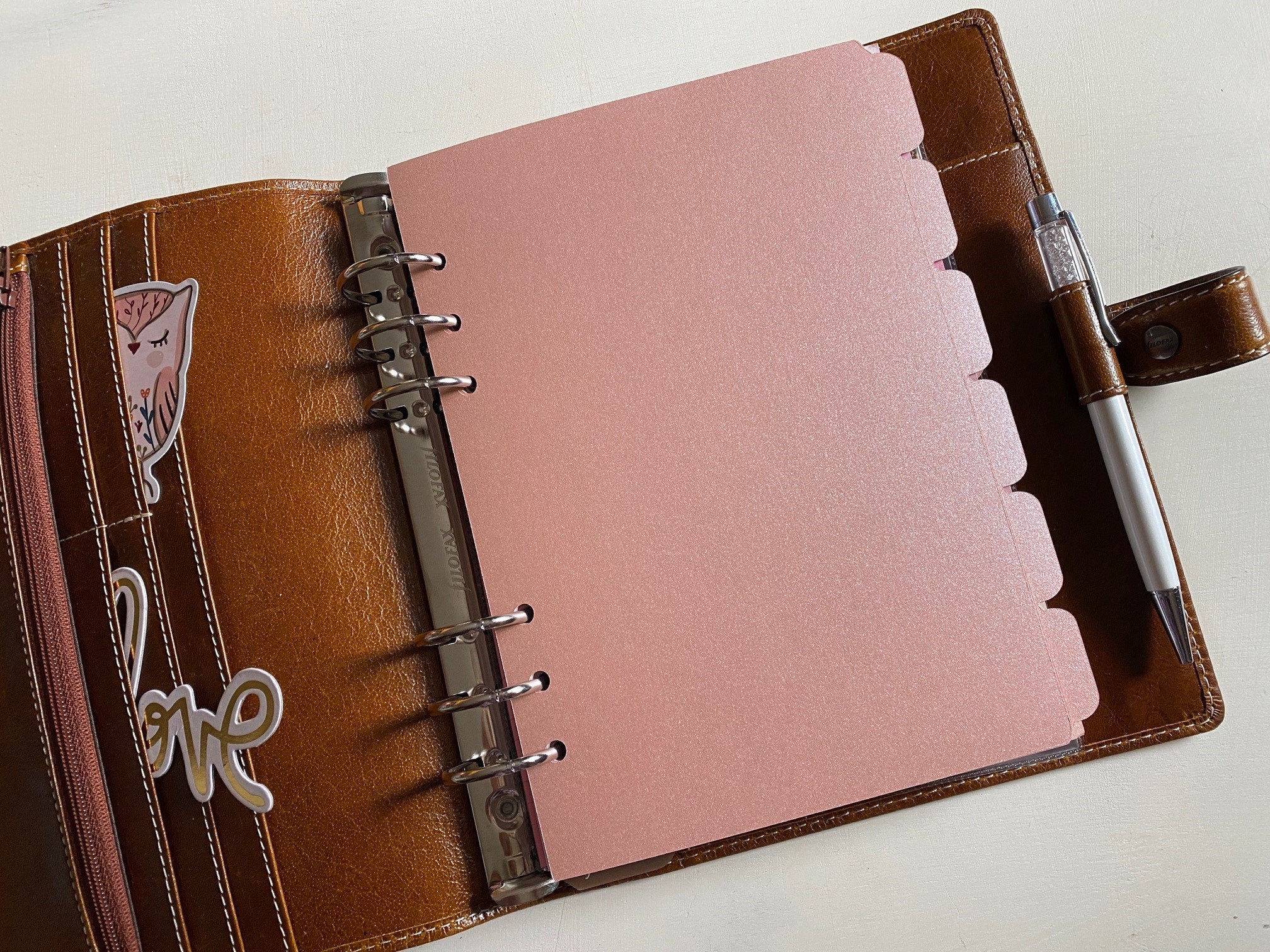 Planner Dividers 6 Tab Dividers Dividers for Planners - Etsy