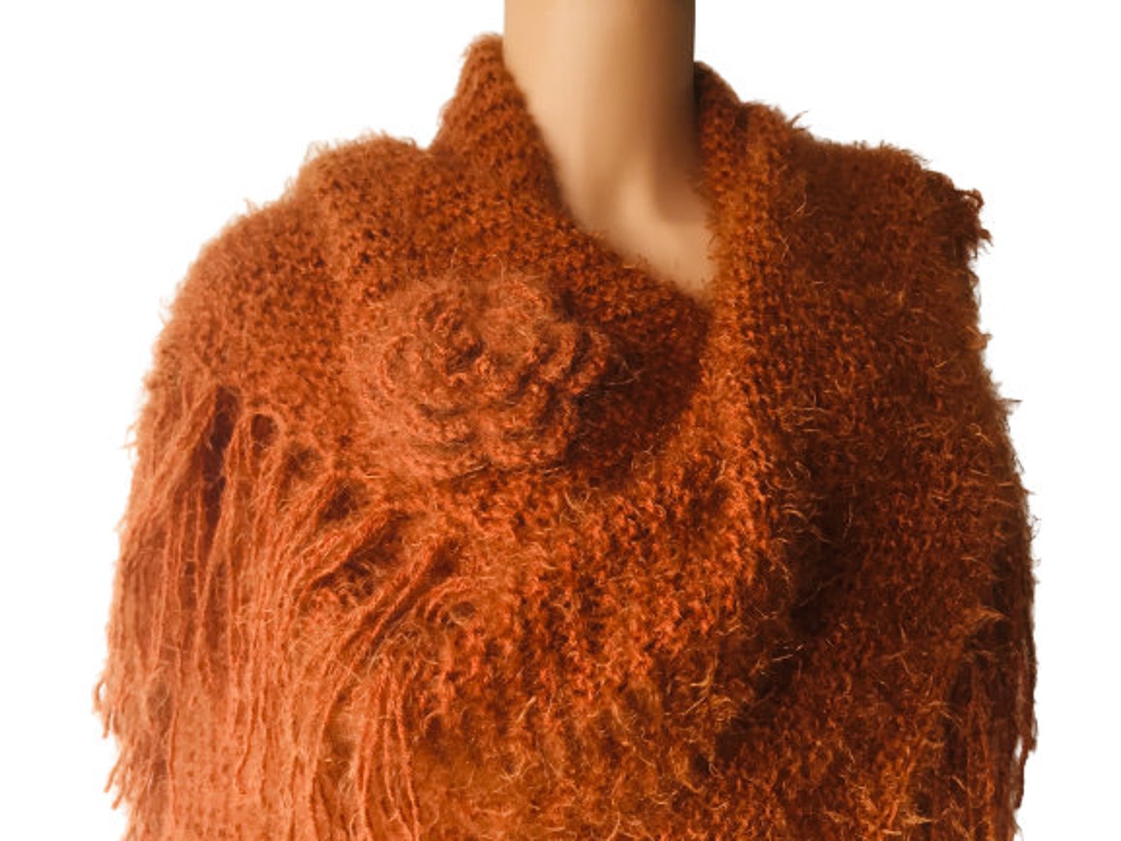 Dark Green Fuzzy Shawl Fur Shawl Wedding Faux Wrap Champagne - Etsy