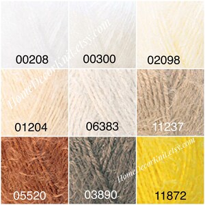 Yarn NAKO Paris, Fluffy Yarn, Faux Fur Yarn Crochet Yarn, Acrylic Yarn ...