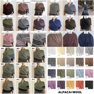 From USA Outlander Shawl Claire Alpaca Wedding Sontag Shawl Wool ...