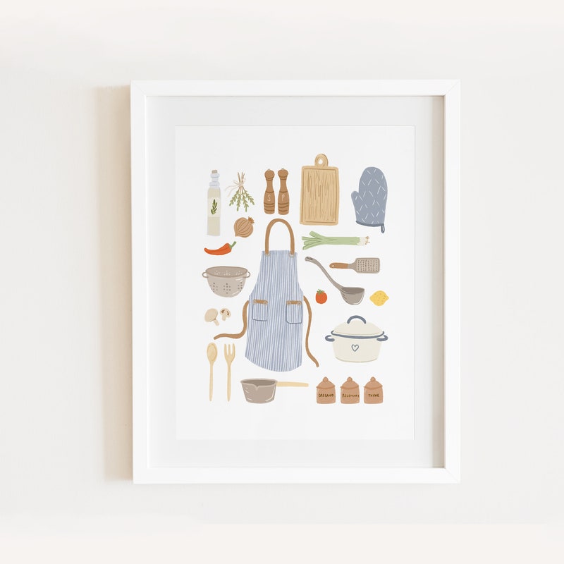 Kitchen Art Print - Etsy