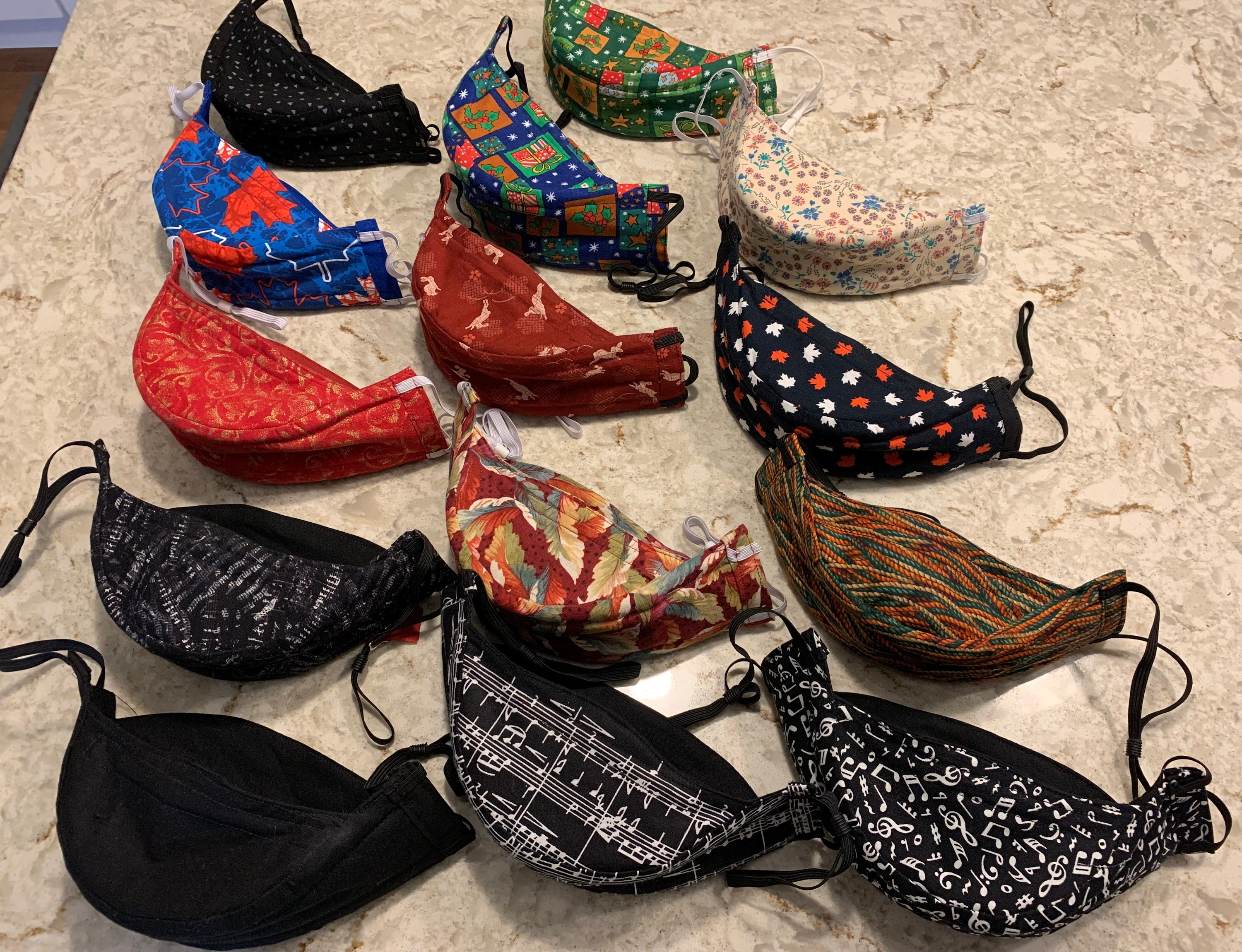 Singers' Masks 100% Cotton 3 Layers. Good for - Etsy