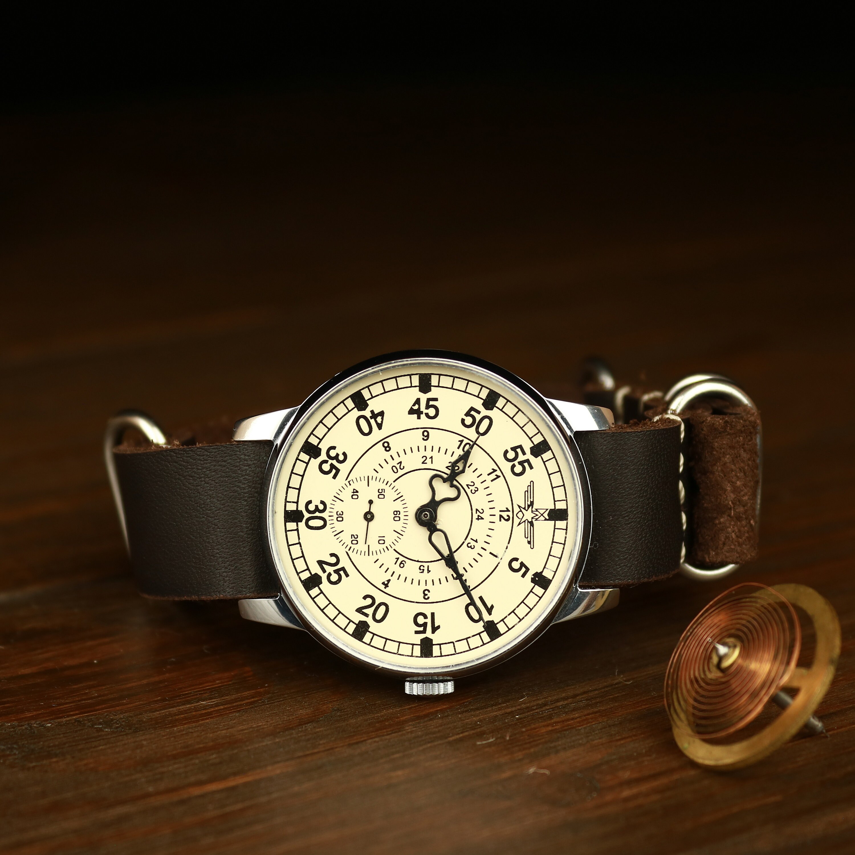 Aviator Pobeda Watch, Soviet Watch, Exclusive Watch, Vintage Mens Watch ...