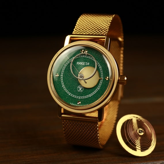 Russian watch - Raketa copernicus, USSR watch, gift f… - Gem