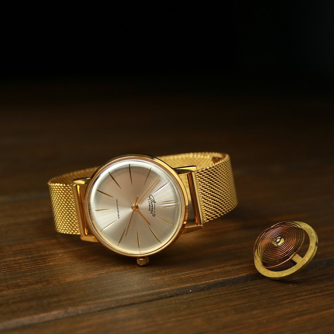 Soviet Watch, Vintage Vympel Watch, Mens Ussr Watch, Classic Watch ...
