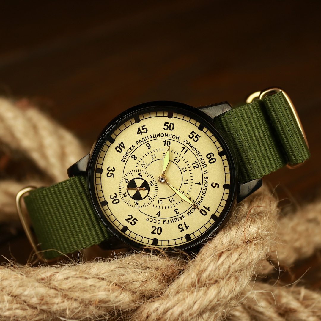 Soviet Watch, Radiation Pobeda Watch, Radiation Watch, Mens Ussr Watch ...